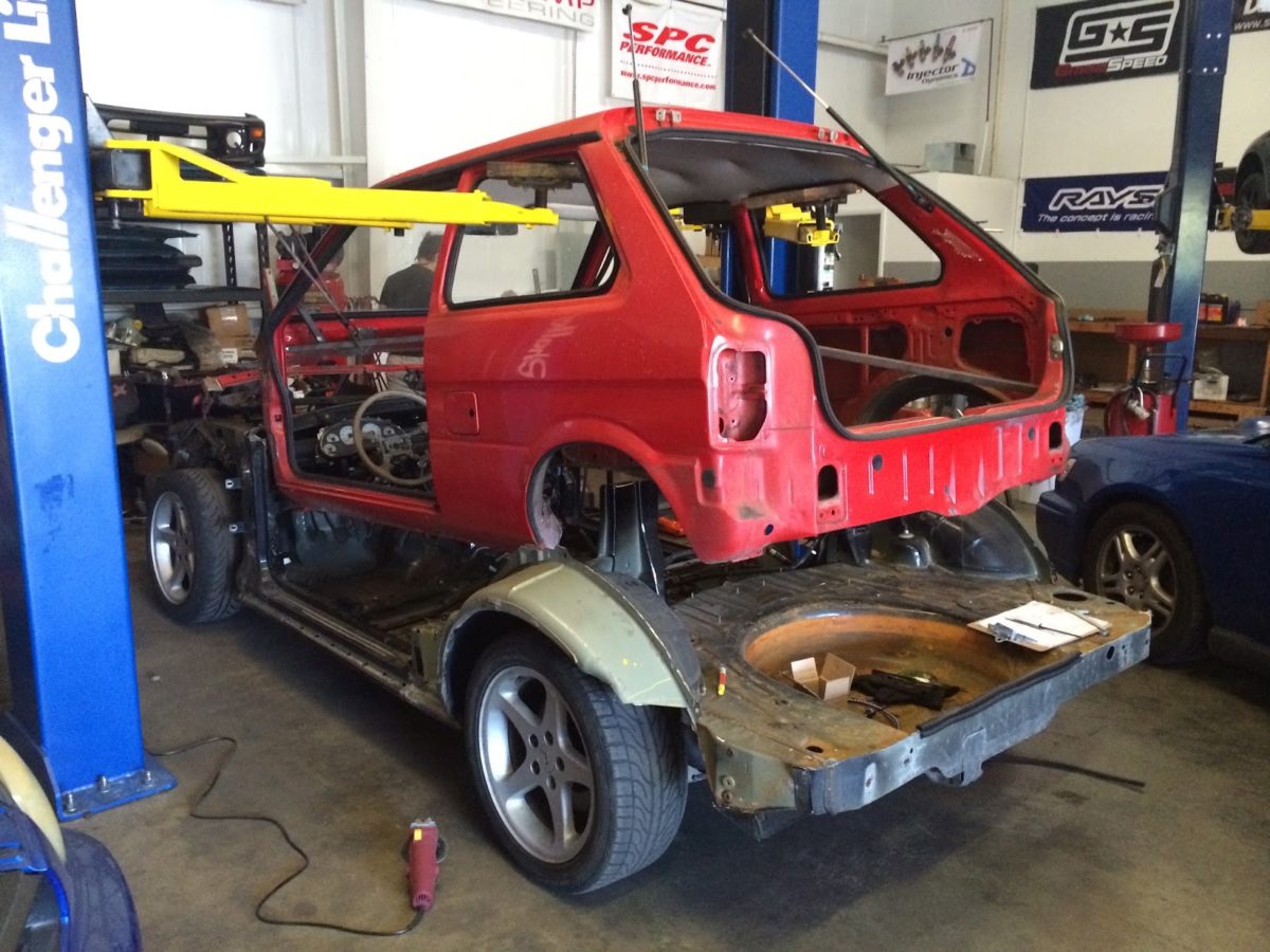 The Justang (Subaru Justy/Ford Mustang) – Build Threads