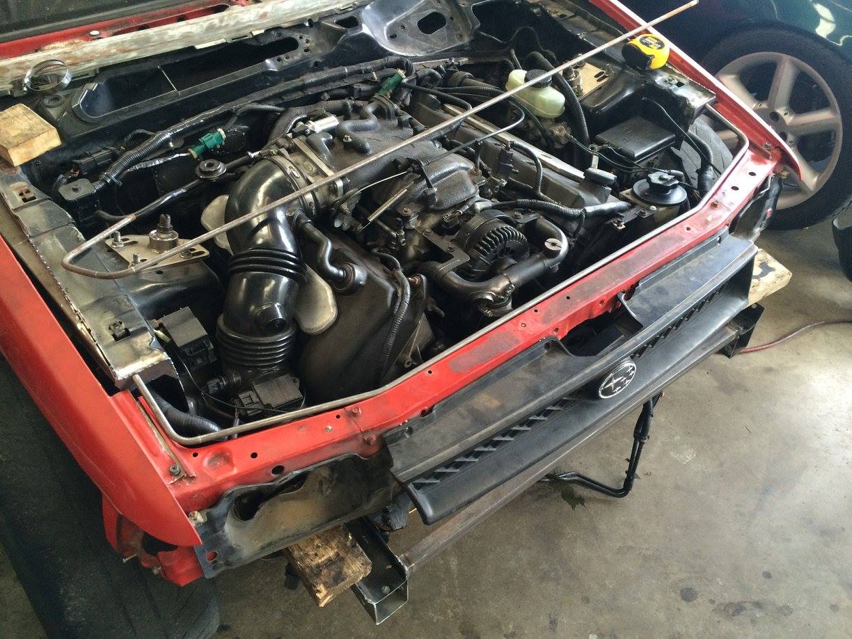 The Justang (Subaru Justy/Ford Mustang) – Build Threads