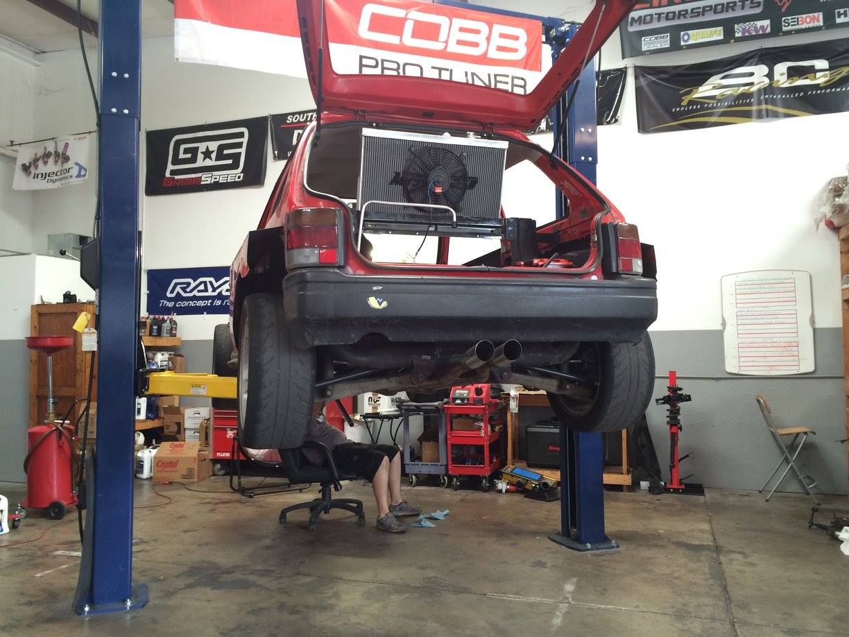 The Justang (Subaru Justy/Ford Mustang) – Build Threads